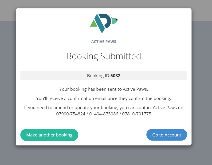 Active Paws Registration - Active Paws